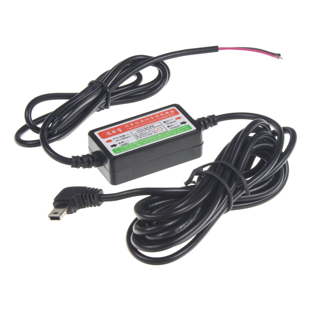 Měnič napětí 12-24/5V, 2,1A Mini USB 34151 | Levné Alarmy.cz
