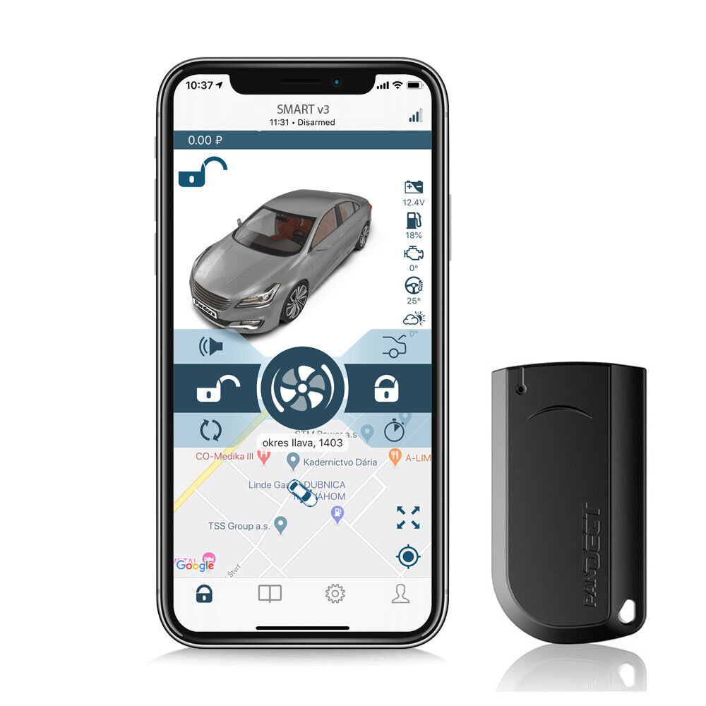 GSM autoalarm Pandora SMART v4 | Levné Alarmy.cz