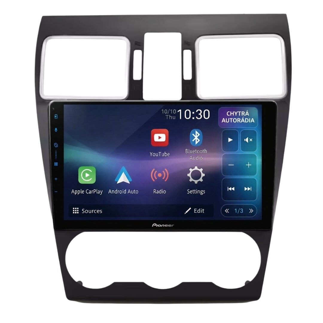 Autorádio Pioneer SPH-PF97BT pro Subaru Forester 4 / Impreza 4 / XV ...