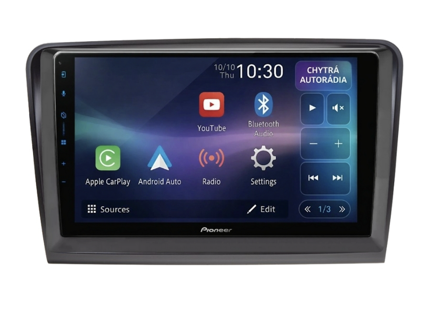 Autorádio Pioneer SPH-PF97BT pro Škoda Superb 2 CHRSPH-PF97BT ...