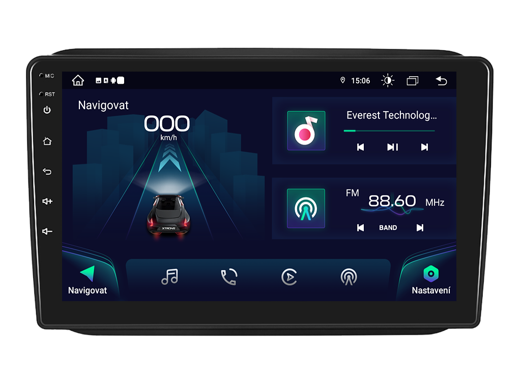 Xtrons 2DIN autorádio IAP12-XEV09 Android, Škoda Fabia II / Roomster ...