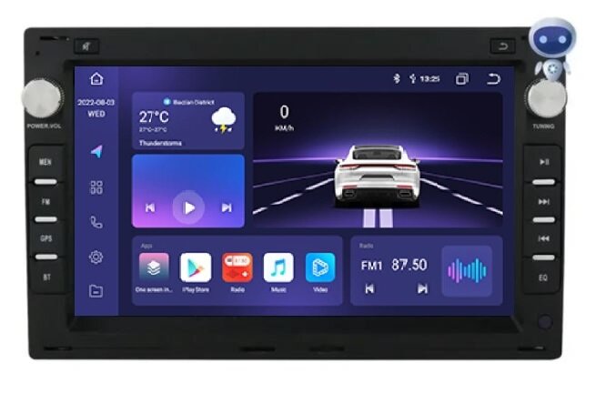 HIZPO VWPST7001 Autorádio 7“ Android 13 pro VW ŠKODA SEAT Model ...