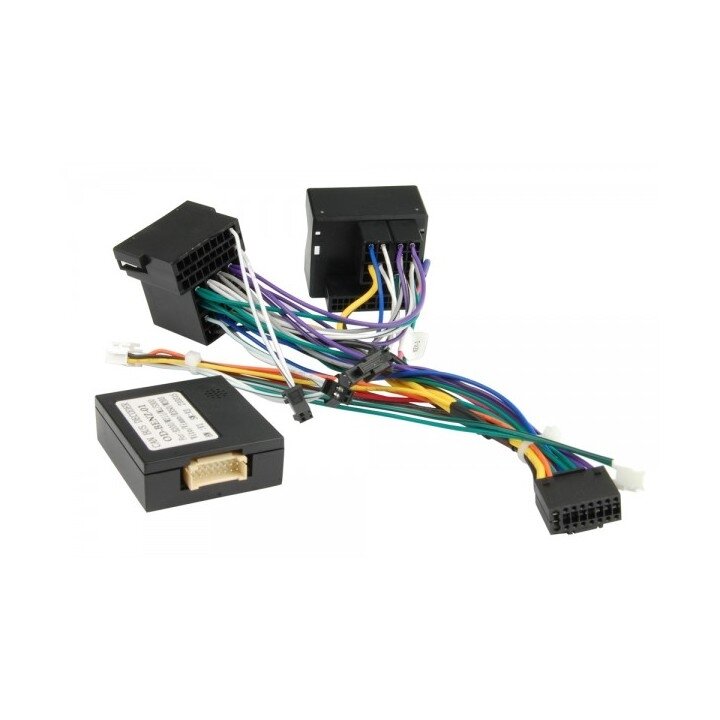 Adaptér z volantu Mercedes 2000- ISO / MOST pro autorádia Android 7, 9 ...