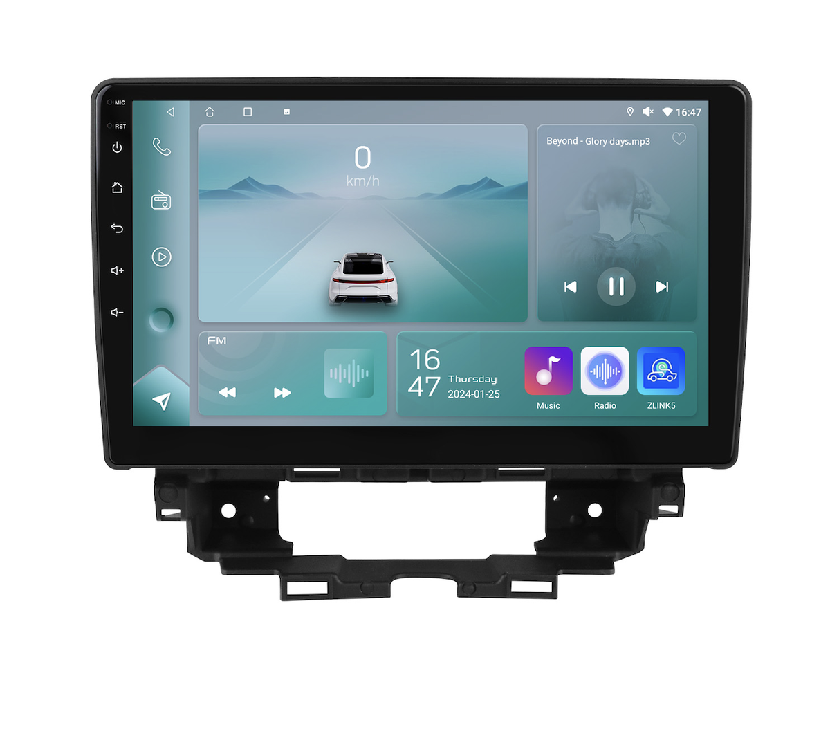 HIZPO KXRNKG103 Autorádio 10,1“ Android 13 pre Renault Kangoo Model ...