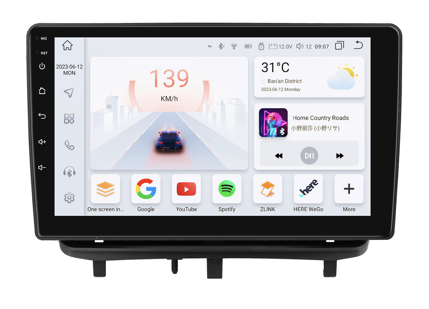HIZPO KXOPCSD91 Autorádio 9 Android pro Opel Corsa D Model: S9008 (8 ...